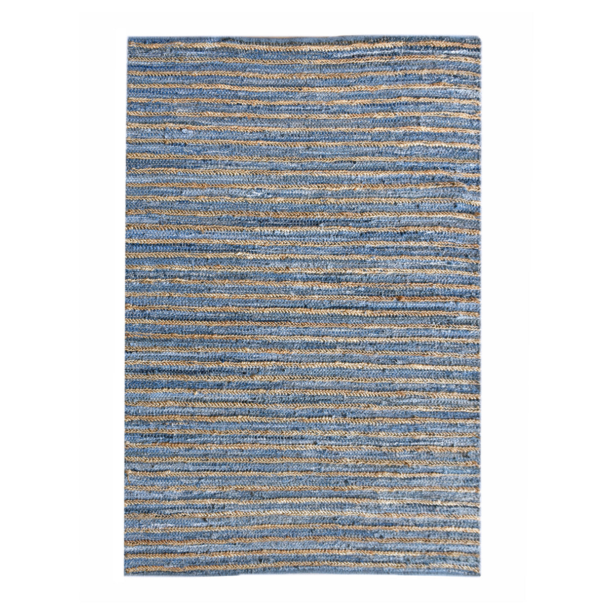 Buy rugs online @The Rug Republic - hand woven hemp denim area rug